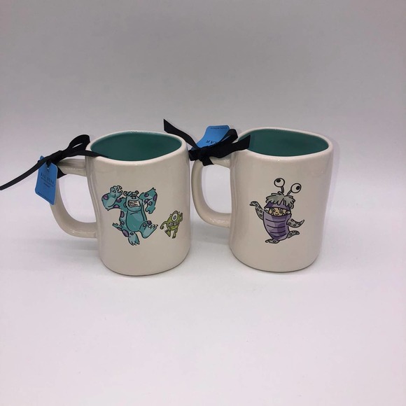 Rae Dunn | Dining | 2 New Rae Dunn Disney Pixar Monsters Inc Mugs Boo ...